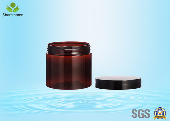 Environmental 400ml Plastic Cream Jars / Plastic Cosmetic Container Skincare