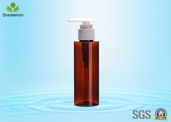 120ML Amber Plastic Foam Bottle / Plastic Pump Bottles with Pump Sprayer