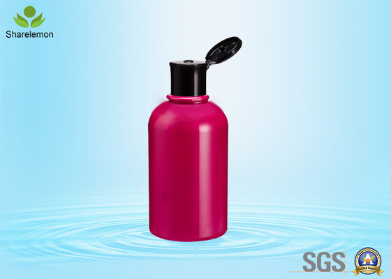 300ml Pet Plastic Lotion Pump Bottles With Cap For Cosmetic Packaging
