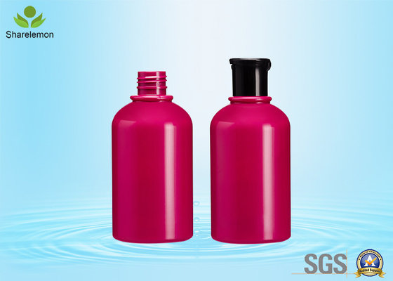 300ml Pet Plastic Lotion Pump Bottles With Cap For Cosmetic Packaging