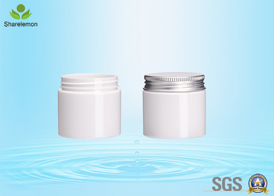 60ml White Color PET Cosmetic Jars for Face Cream Packing Environmental