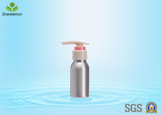 50ml Aluminum Spray Bottle Leak Proof Cylinder with Pump for Cosmetic