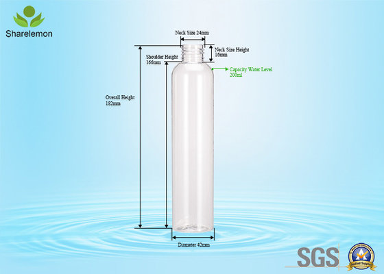 200ml Empty Plastic Bottles for Cosmetic with Lotion Pump Eco-Friendly