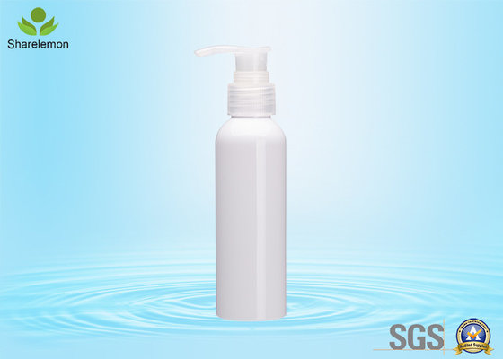 120ml Plastic Cosmetic Bottles Plastic Cylinder Bottles with Yellow Screw Cap