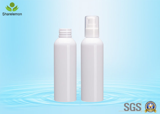 120ml Plastic Cosmetic Bottles Plastic Cylinder Bottles with Yellow Screw Cap