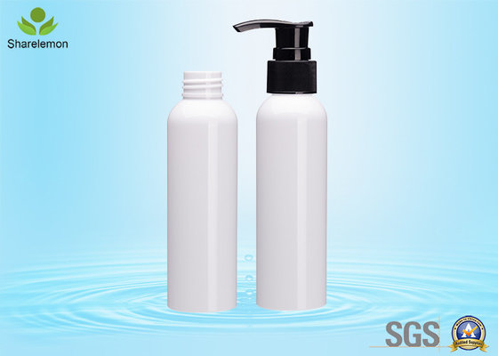 125ml White Plastic Bottles Plastic Cosmetic Bottles with Pump Sprayer