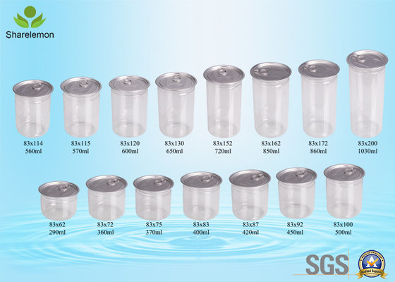 560ml Plastic Cylinder Bottles Different Colored are Available