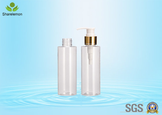 150ml Flat Shoulder PET Plastic Lotion Bottles / Hand Cream Cosmetic Bottle