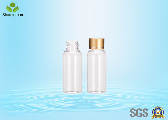 60ml Transparent Empty Plastic Cosmetic Bottles Sample Makeup Bottles with Cap