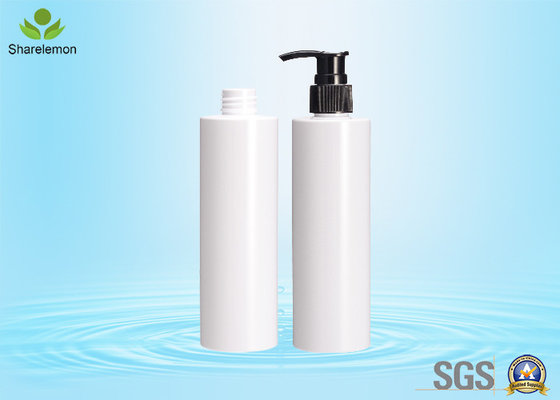 250ml PET Lotion Black Plastic Pump Bottles , Plastic Empty Lotion Bottles