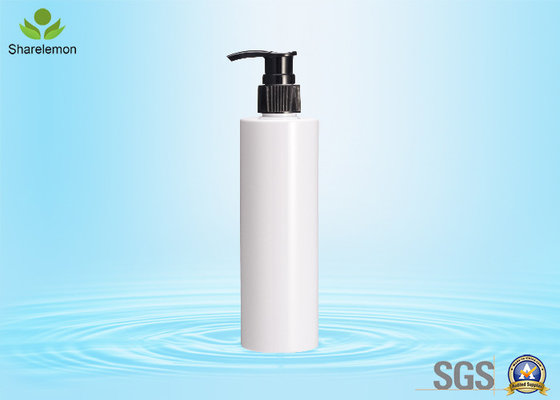 250ml PET Lotion Black Plastic Pump Bottles , Plastic Empty Lotion Bottles