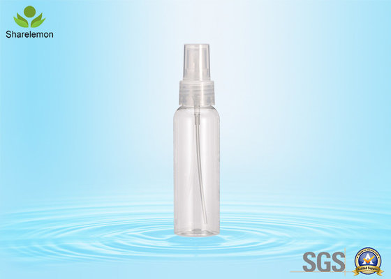 80ml PET Transparent Fine Mist Spray Bottle for Facial Toner with Mist Sprayer