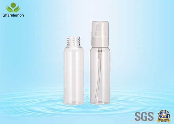 80ml PET Transparent Fine Mist Spray Bottle for Facial Toner with Mist Sprayer