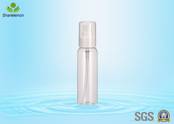 80ml PET Transparent Fine Mist Spray Bottle for Facial Toner with Mist Sprayer