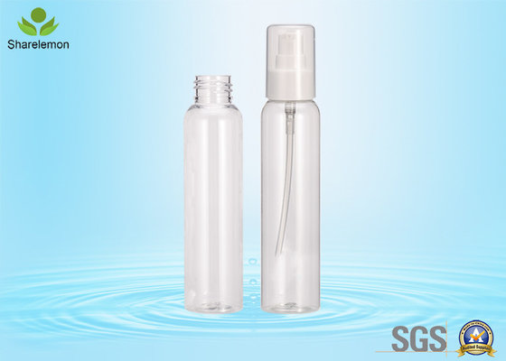 100ml Transparent Empty Cosmetic Bottles / Plastic Foam Bottle with Lotion Pump