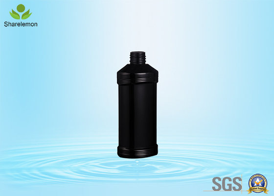 Black Plastic Bottle Plastic Cosmetic Bottle with Pump for Body Wash 230ml