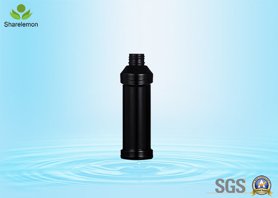 Black Plastic Bottle Plastic Cosmetic Bottle with Pump for Body Wash 230ml