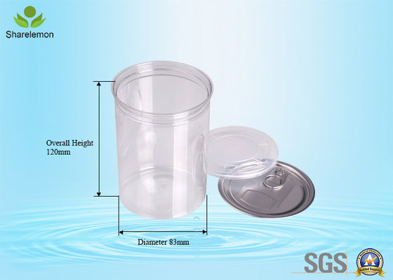 600ml Transparent Plastic Food Jars Plastic Food Containers for Food Packing