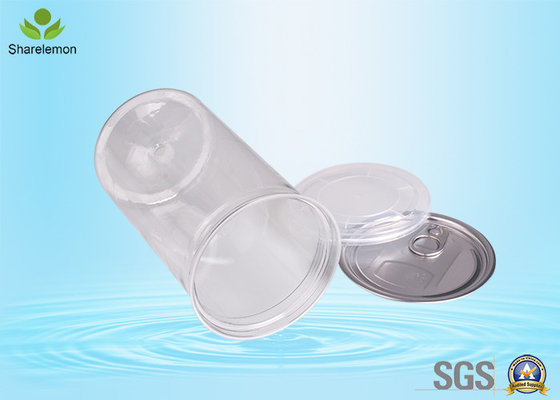 720ml Transparent Plastic Food Jars with Lid for Dry Food Packing