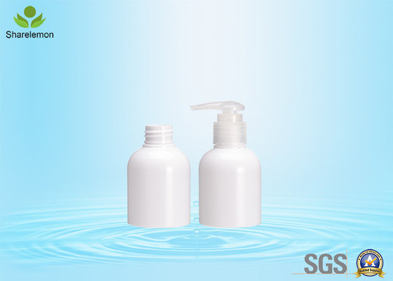 100ml White Plastic Pump Bottles Empty Cosmetic Bottles for Hand Cream with Pump