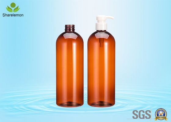 750ml Plastic Cylinder Bottles with Pump for Shampoo Pet Plastic Bottle