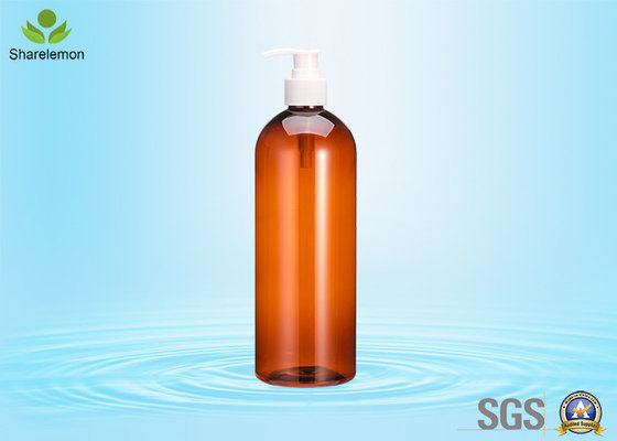 750ml Plastic Cylinder Bottles with Pump for Shampoo Pet Plastic Bottle
