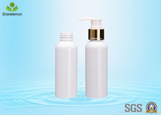 105ml White Plastic Empty Cosmetic Bottles for Essence Fluid Care