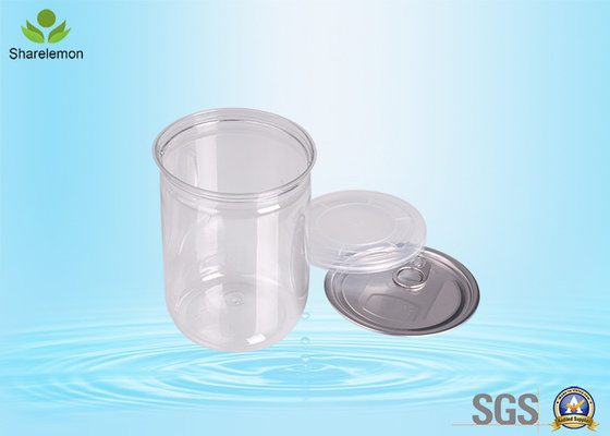 PET Plastic Containers Jars Good Barrier Properties 560ml Easy Storage