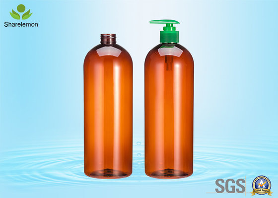 1000ml Plastic Empty Cosmetic Bottles for Body Wash / Shower Gels Packing