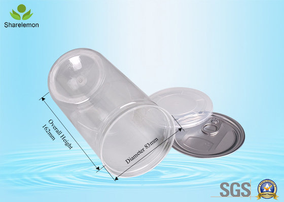 850ml Round Food Jars , Plastic Containers Jar for Protein Powder