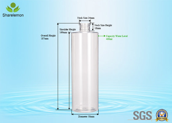 400ml Plastic Lotion Bottle / Reusable Empty Shampoo Pump Bottle