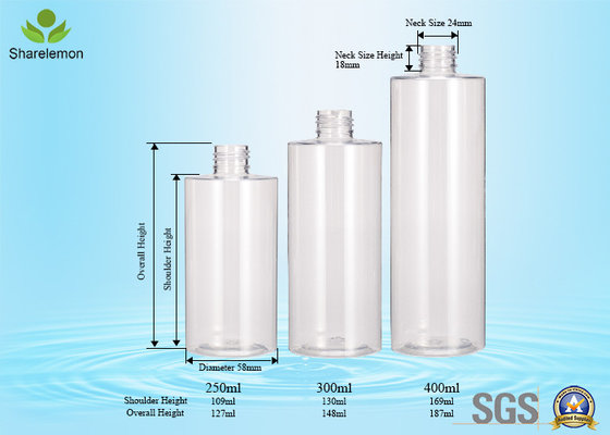 400ml Plastic Lotion Bottle / Reusable Empty Shampoo Pump Bottle
