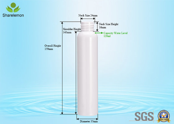 120ML BPA Free Water Mist Plastic Trigger Spray Bottle With Pump / Cap