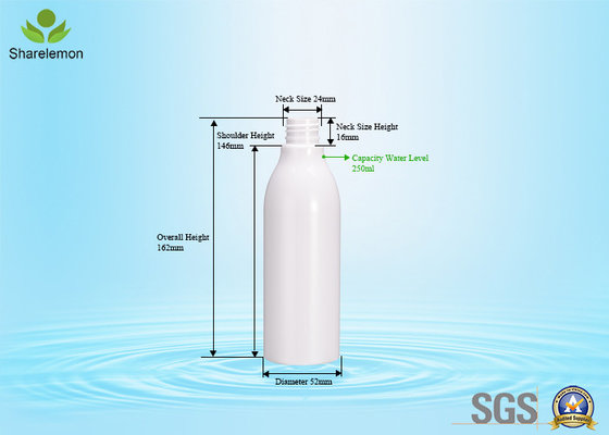 250ml Plastic Cylinder Bottles with Fine Mist Spray and Pump Sprayer