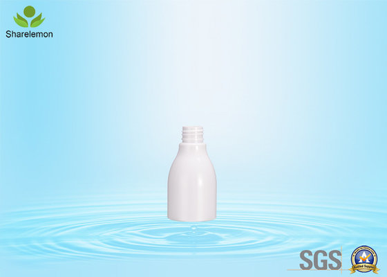 120ML White PET Cosmetic Bottles , Plastic Olive Oil Bottle with Cap