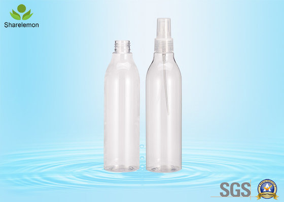 300ml Transparent Color Cosmetic PET Plastic Bottles for Face Cream