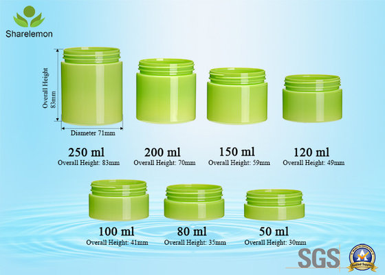 250ml groot Volumeschoonheidsmiddel die 25g-Kruiken van de Huisdieren de Plastic Room verpakken