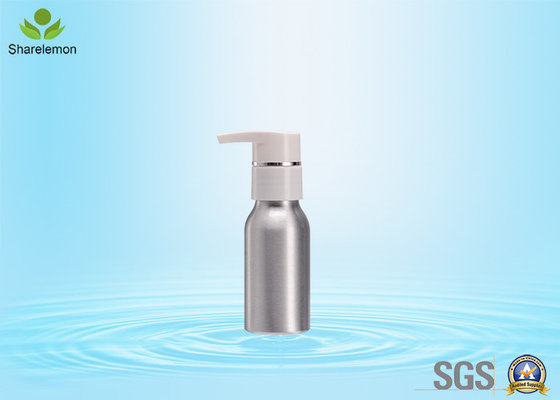 50ml Sliver Colored Aluminum Cosmetic Spray  Bottle with Screw Cap or Pump Sprayer