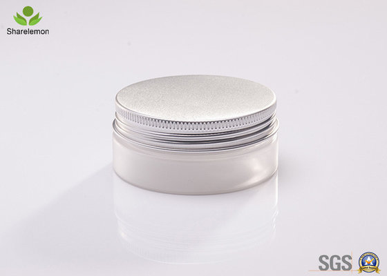 50ml Plastic Jars for Face Cream Packaging with Aluminum Sliver Caps