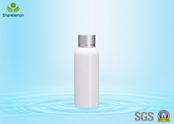 100ml Pet White Plastic Lotion Pump Bottles With Screw Cap For Cosmetic Packaging