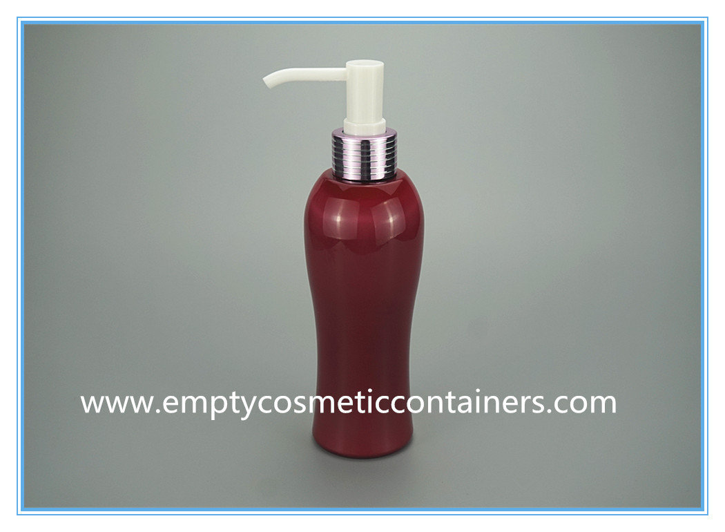 Colorful Cylinder Lotion Empty Soap Pump Bottles 250Ml Voume