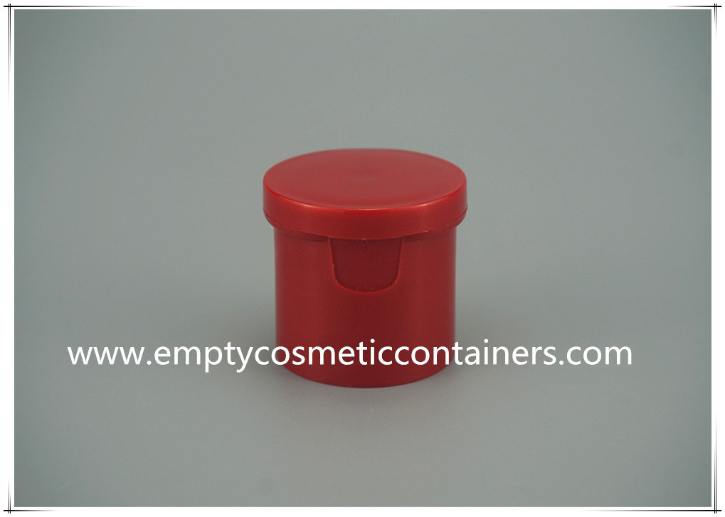 Red Shampoo Bottle Flip Top Cap Disc Cap No Spill With Eco Friendly