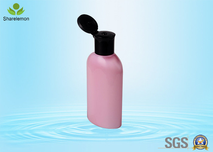 150ML PET Plastic Pump Bottles with Black Screw Lids for Shampoo Packing