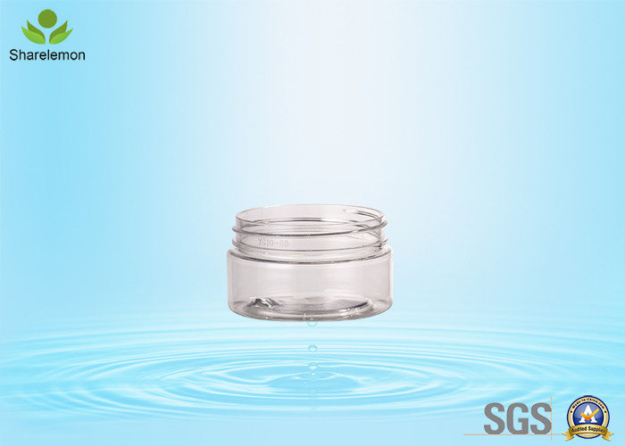 40ml Transparent Plastic Cream Jars with Screw Caps for Face Cream Packing
