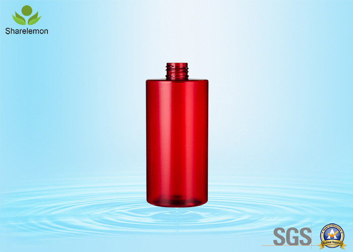 Red Plastic Pump Bottles with Pump Sprayer 300ml Large Capacity for Personal Care