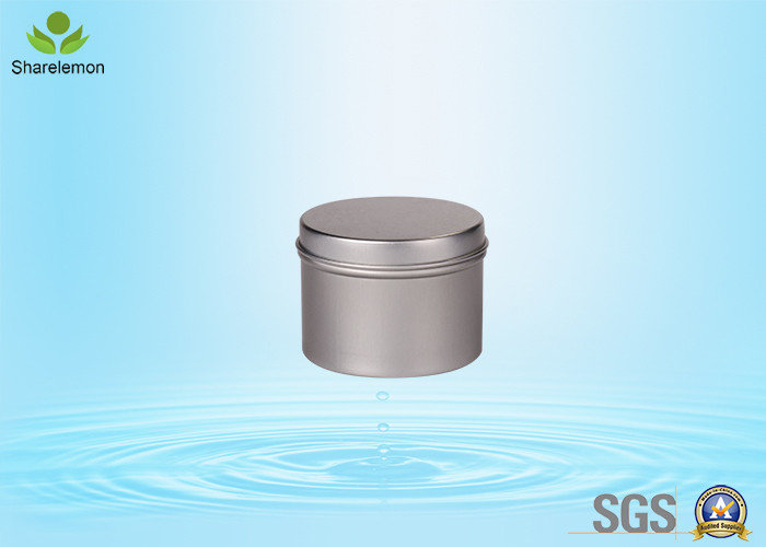 60g Empty  Cosmetic Aluminum Jars / Pots with Aluminum Screw Lids for Hand Cream