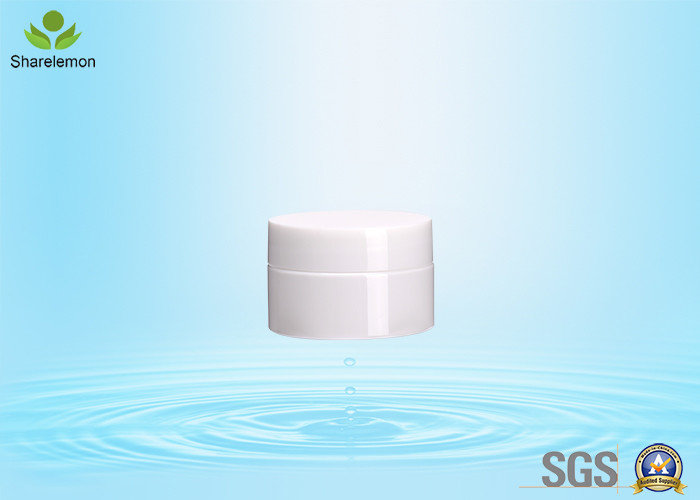 White Plastic Cream Jar / Plastic Cosmetic Jar for Face Cream Packing 30ml