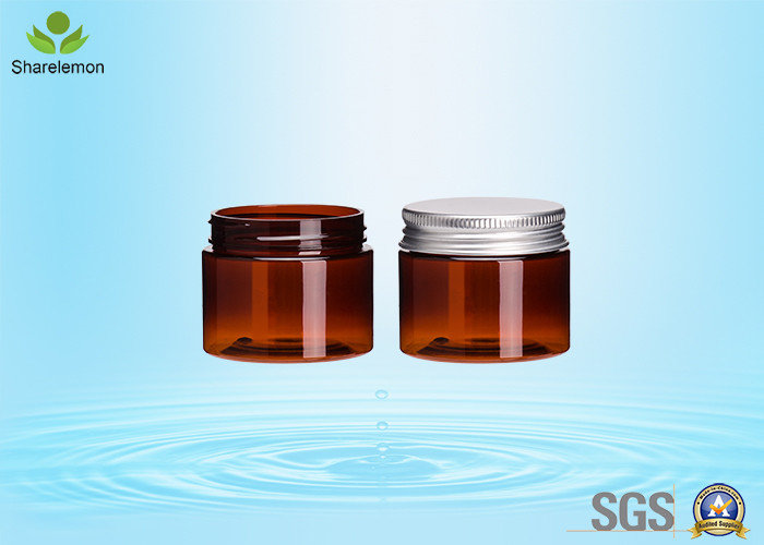 50ml Amber Color Plastic Cosmetic Cream Jars for Mask-in Lotion