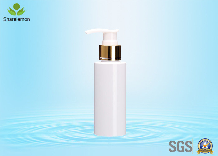 100ml White Empty Cosmetic Bottles with Screw Cap or  Pump Sprayer for Cosmetics