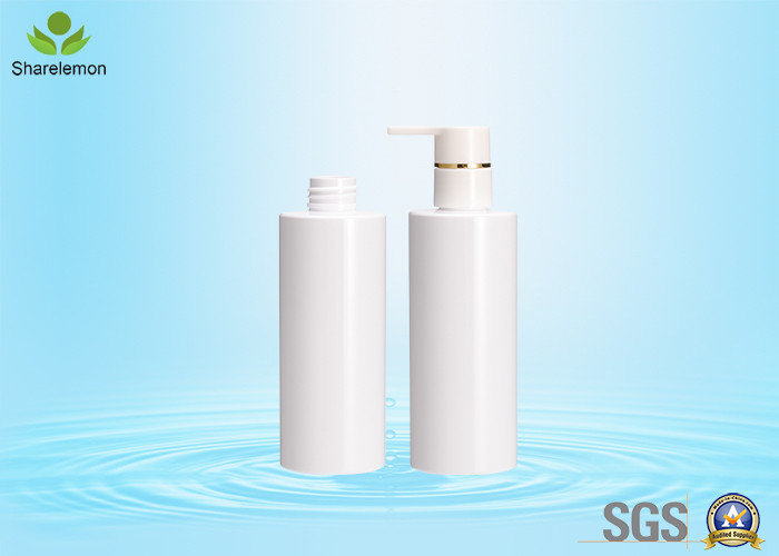 200ml White Pet Round Bottles with Lotion Pump Plastic Products